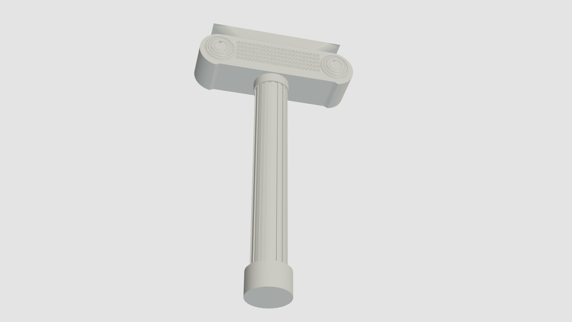 Ionic Column 3D Model - TurboSquid 1799755