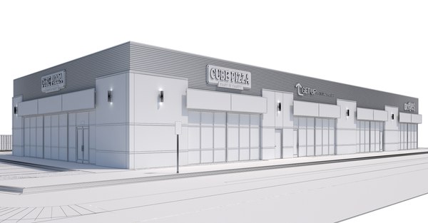 3D retail store model - TurboSquid 1671850