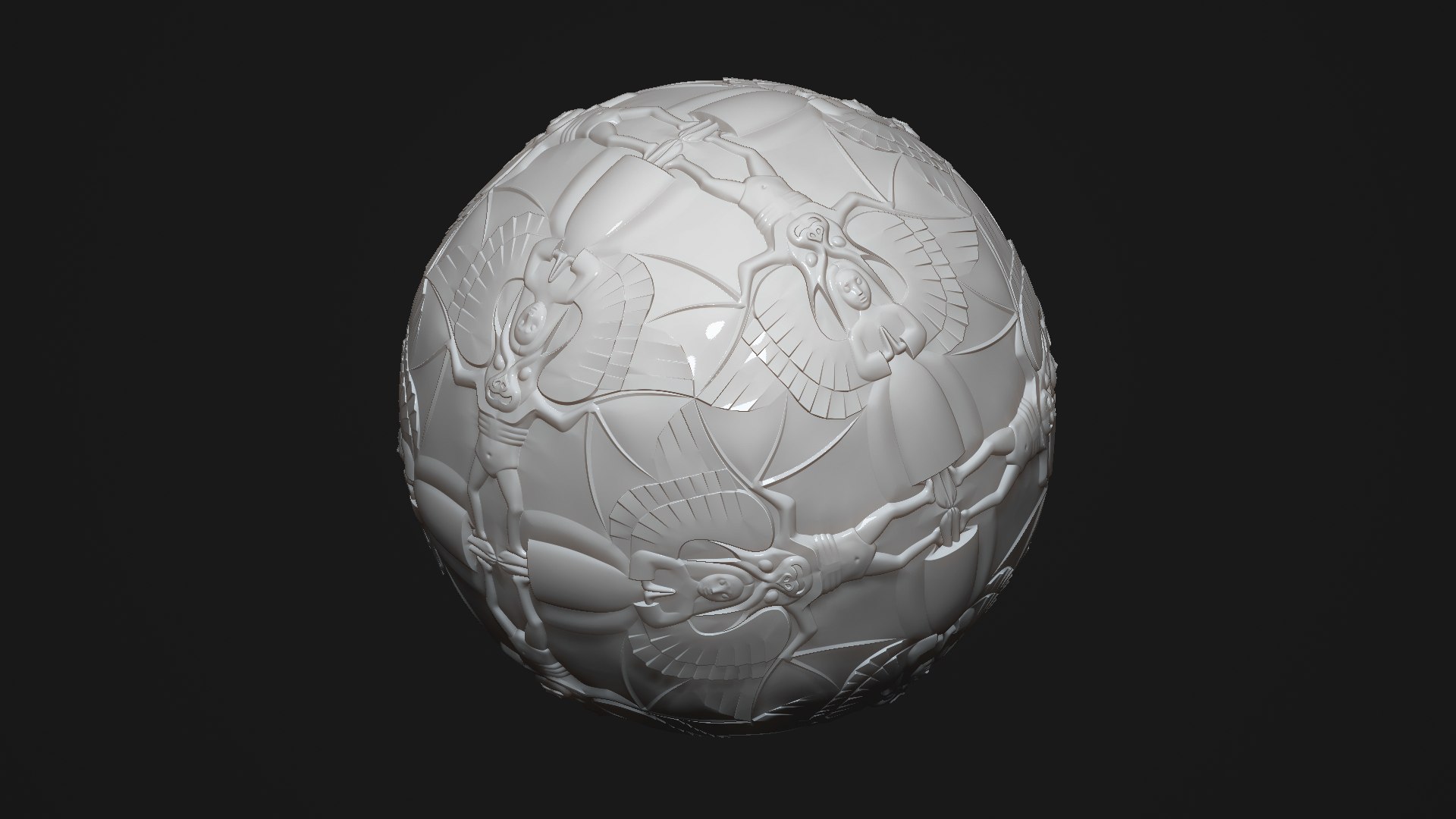 Escher Spheres 3D - TurboSquid 1953795