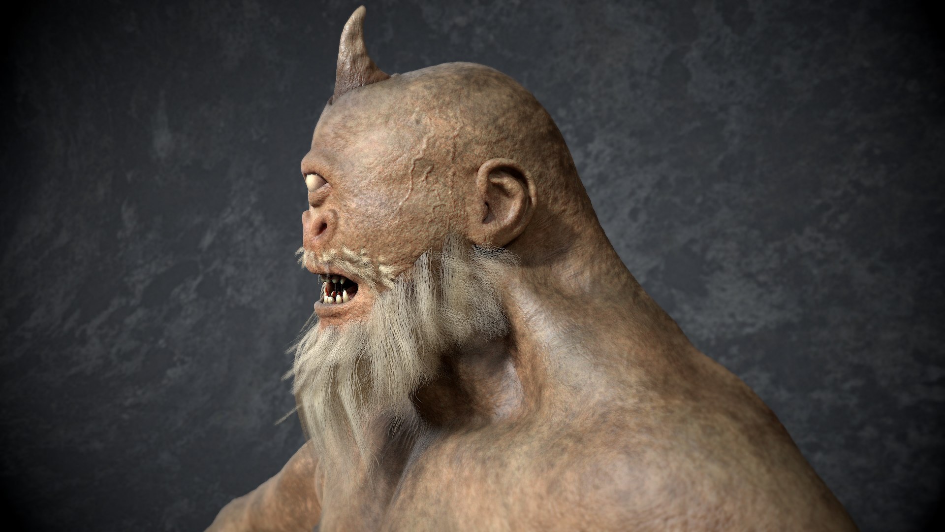 3D Giant Cyclops Creature - TurboSquid 2154418