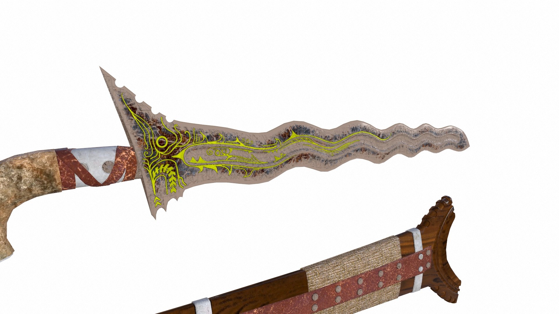 3D Model Kris Sword - TurboSquid 2431615