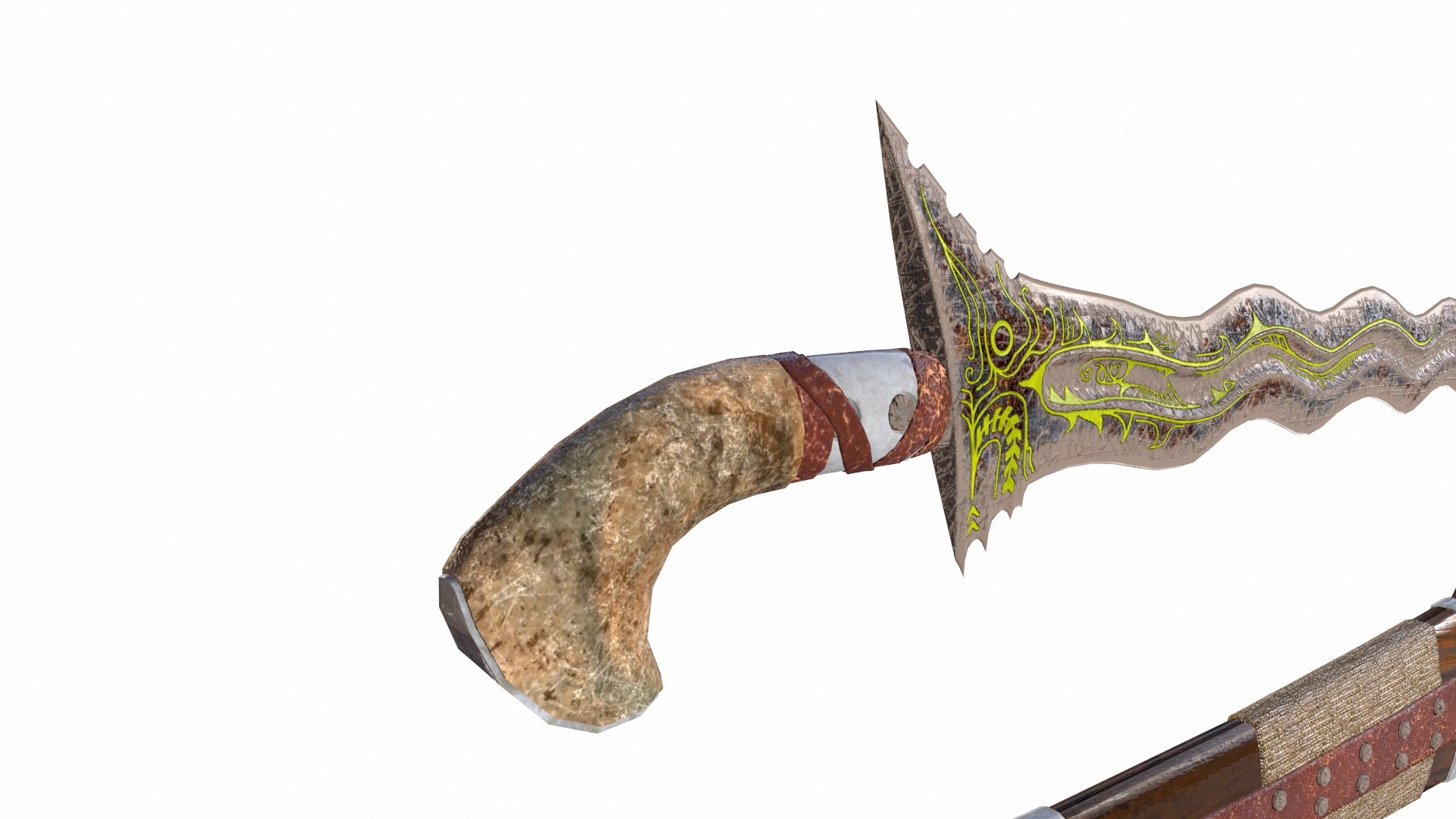 3D Model Kris Sword - TurboSquid 2431615