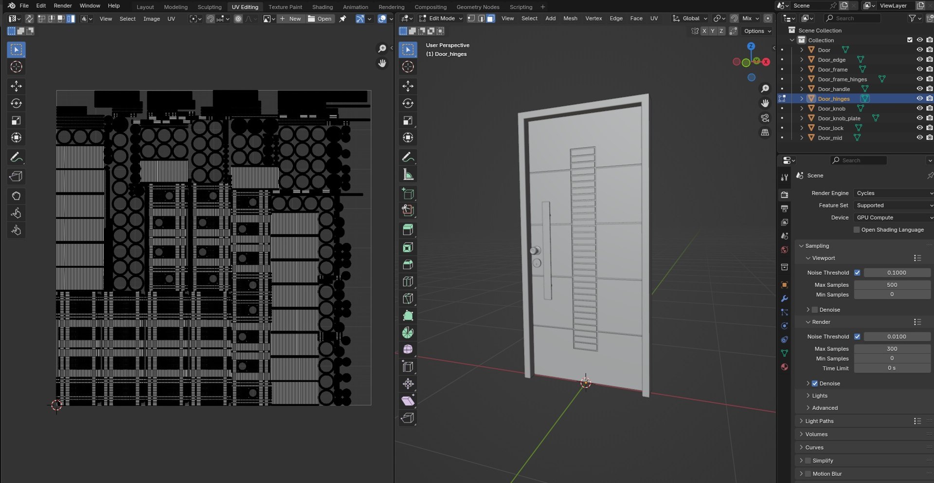 3D Model Door Model 61 - TurboSquid 2418966