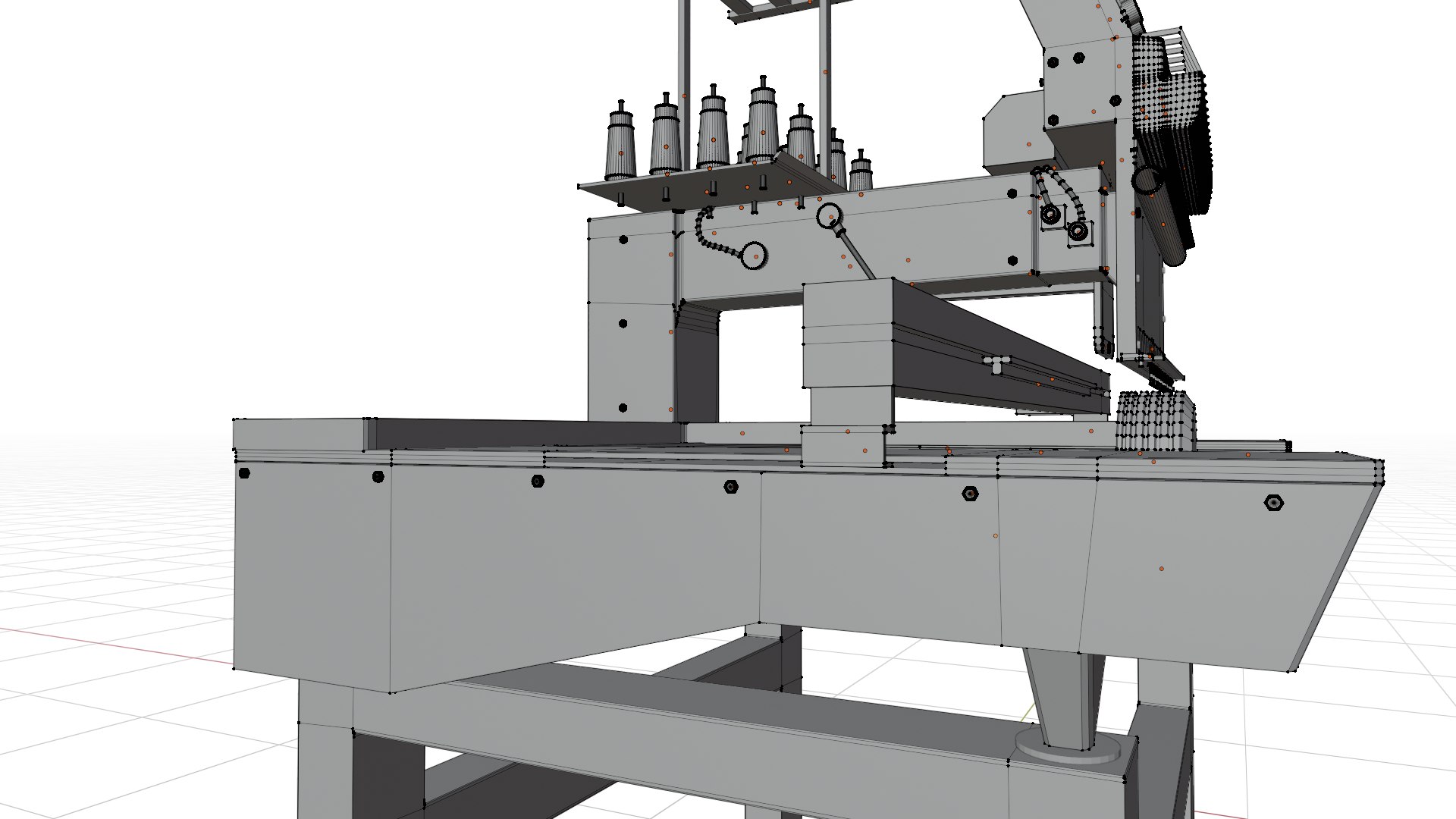Embroidery Machine 3D Model - TurboSquid 2199188