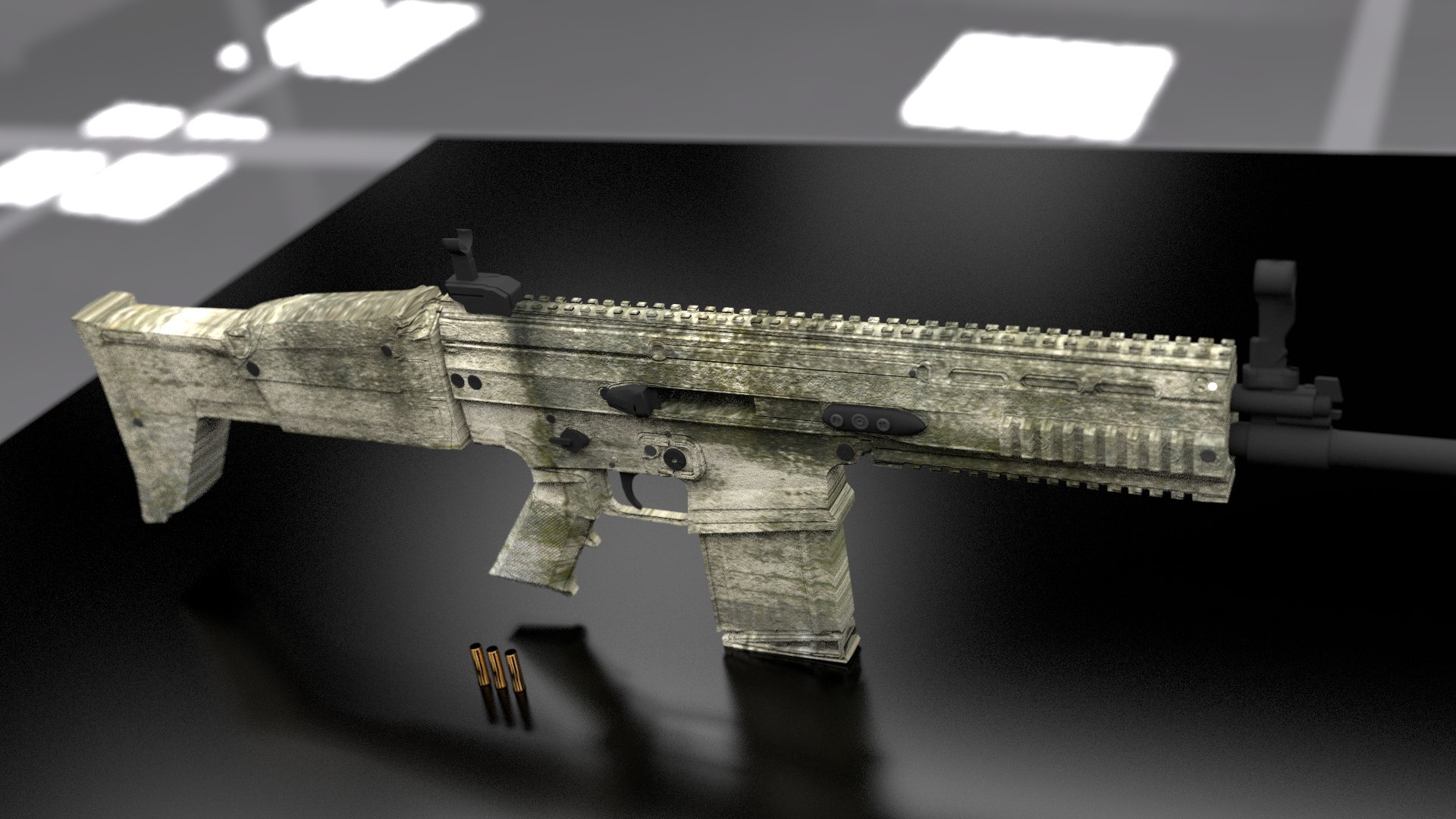 3d Model Scar-h