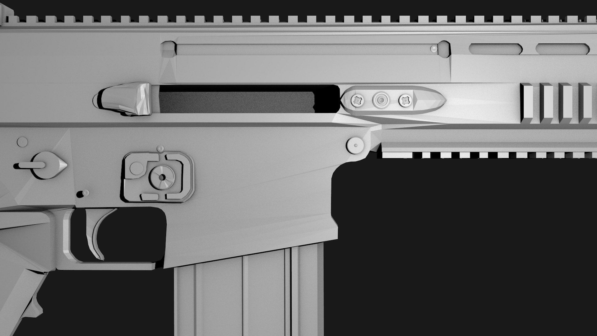 3d Model Scar-h