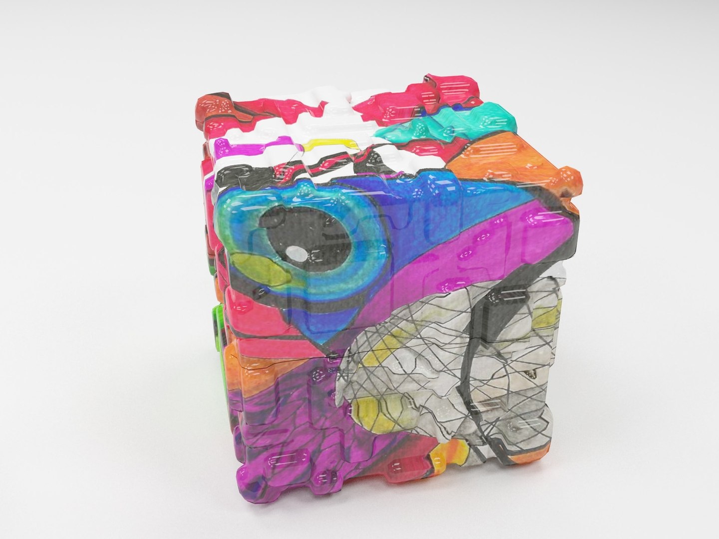 Box abstract 3D - TurboSquid 1336612