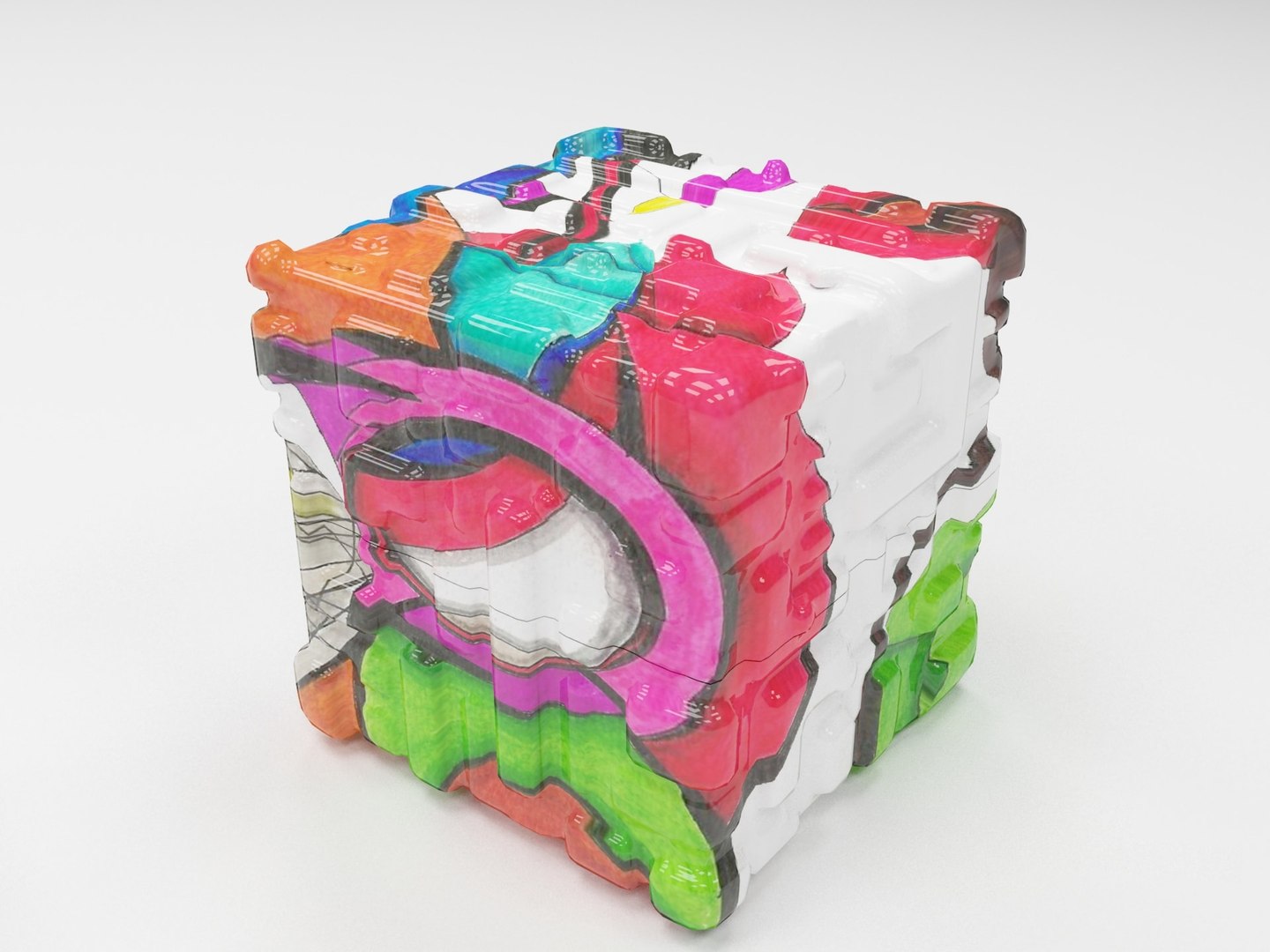 Box Abstract 3D - TurboSquid 1336612