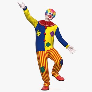 Low Poly Clown 3D Models For Download | TurboSquid