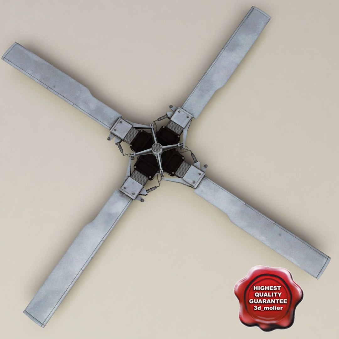 3d Helicopter Propeller V4