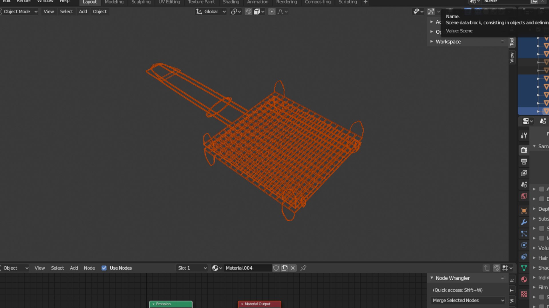Steel Roast Grill 3D Model - TurboSquid 1607411