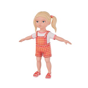 Girl Blender Models for Download | TurboSquid
