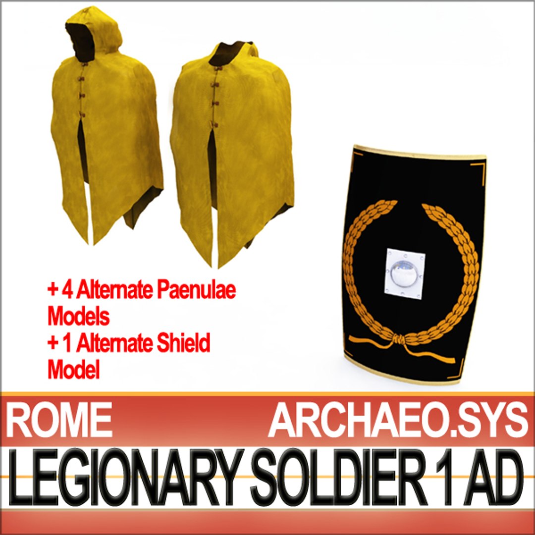 Props Set Daz Ancient Rome 3d Model