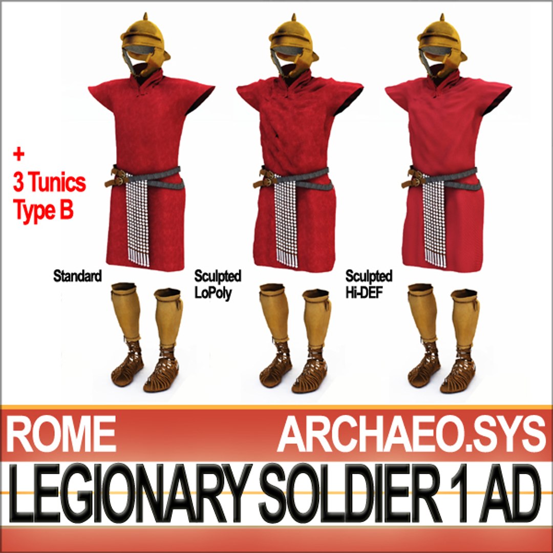 Props Set Daz Ancient Rome 3d Model