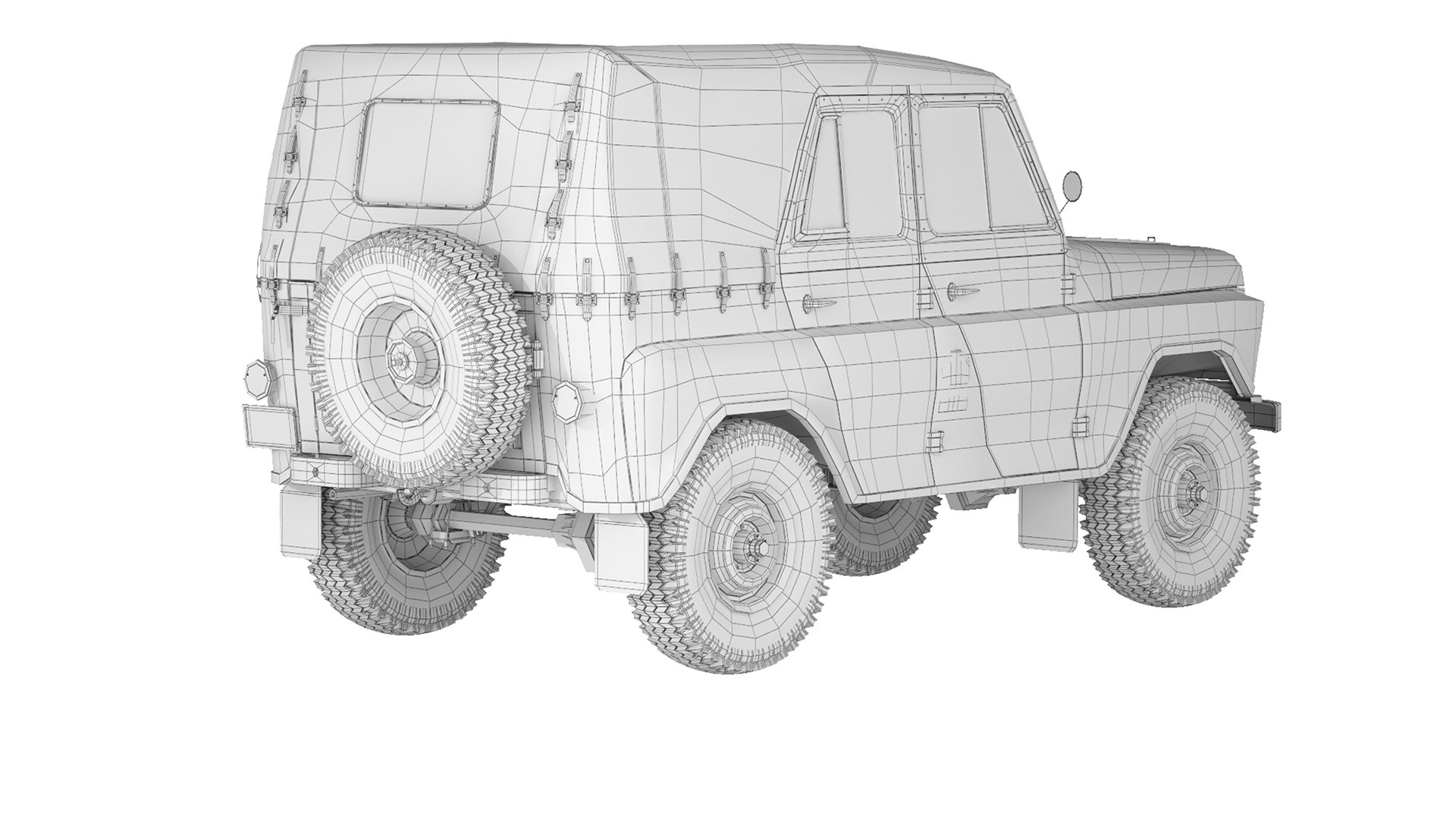 UAZ 469 1970 3D - TurboSquid 1895826