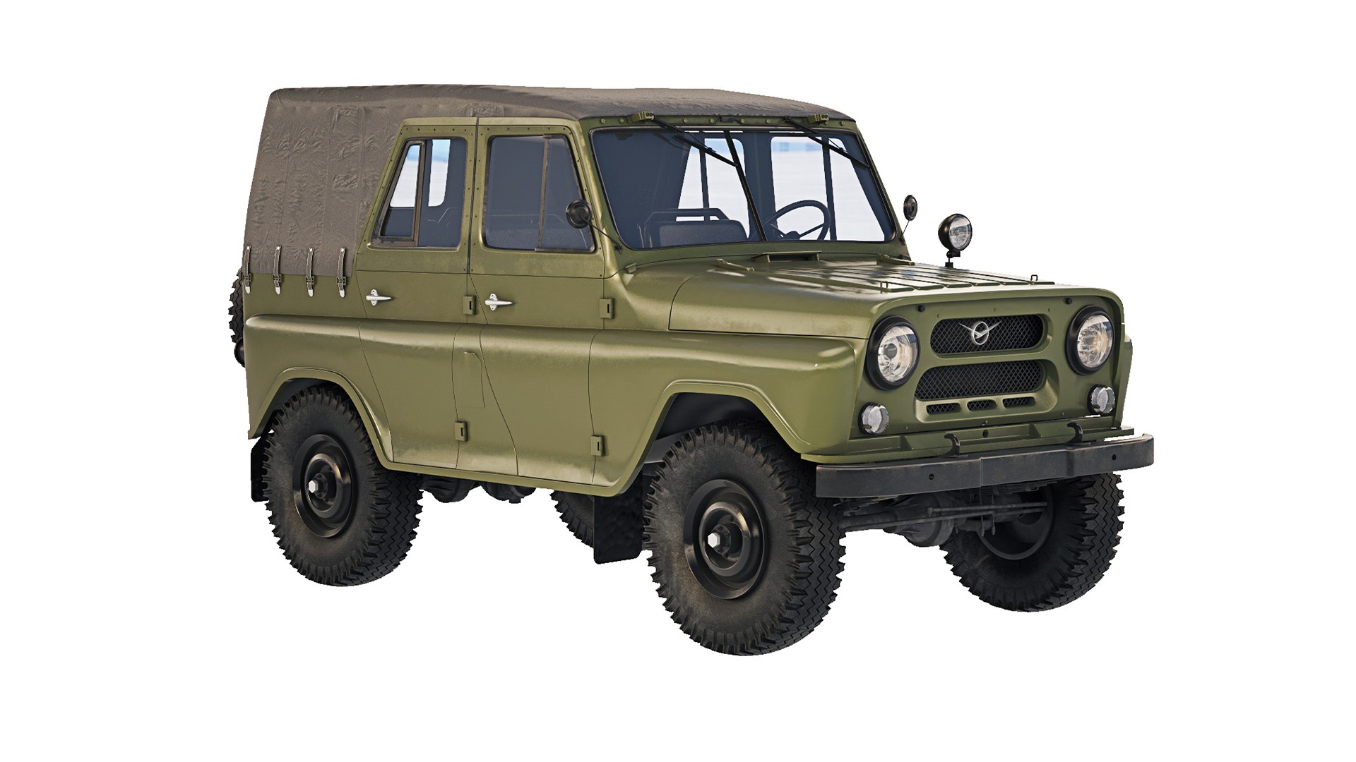UAZ 469 1970 3D - TurboSquid 1895826