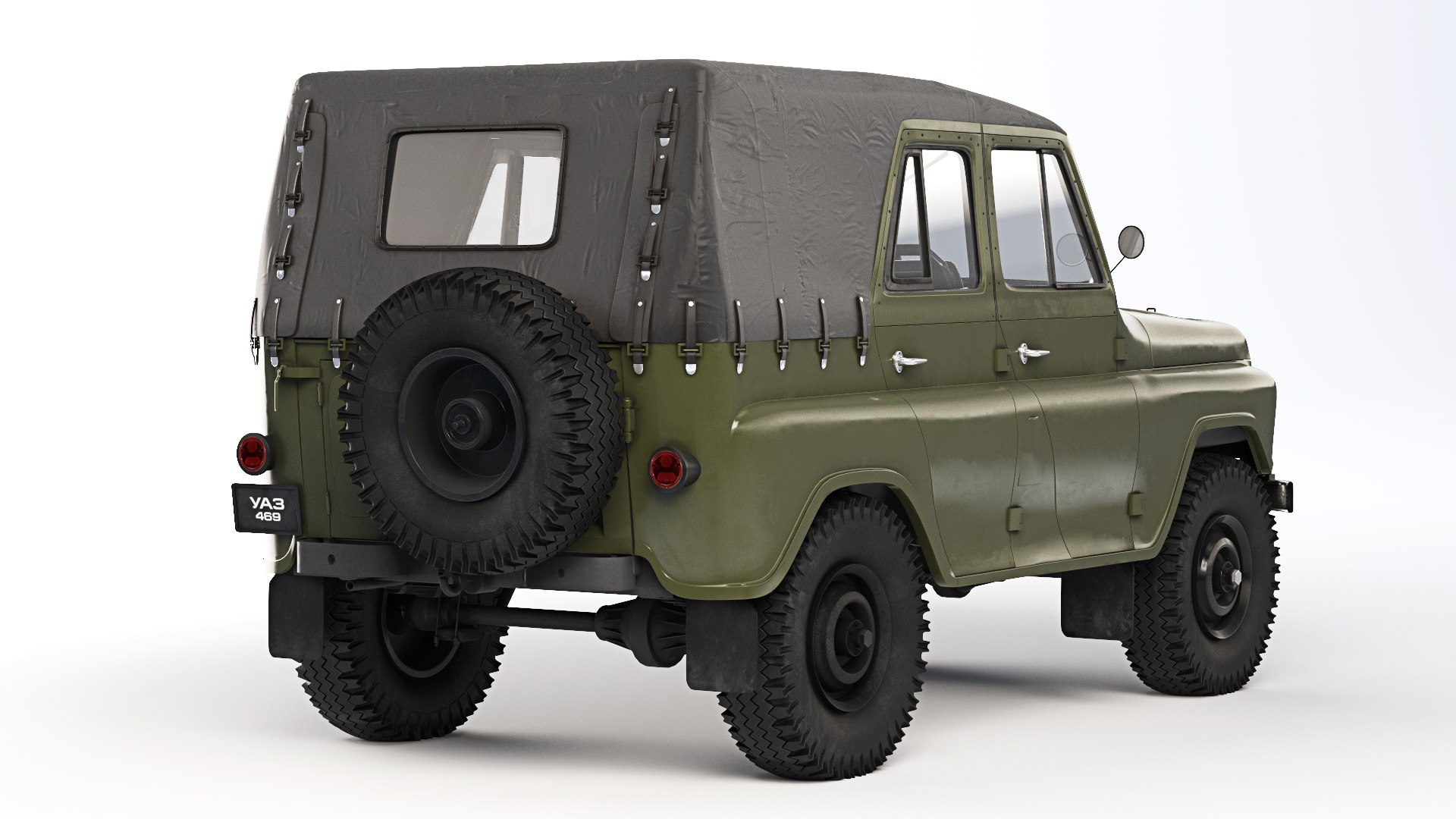 UAZ 469 1970 3D - TurboSquid 1895826
