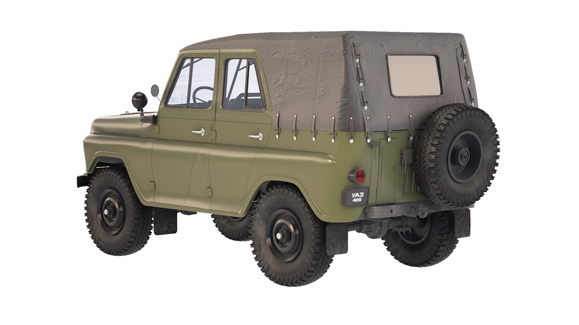 UAZ 469 1970 3D - TurboSquid 1895826
