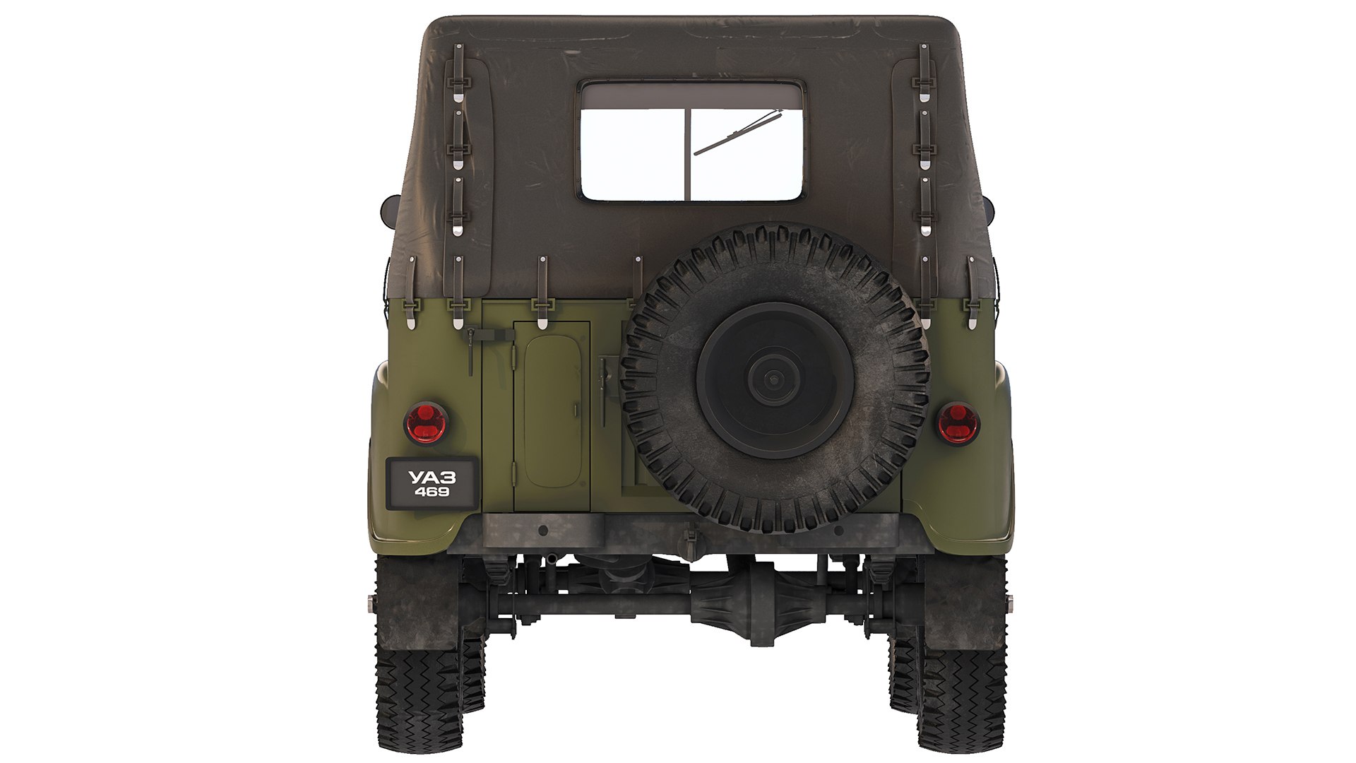 UAZ 469 1970 3D - TurboSquid 1895826