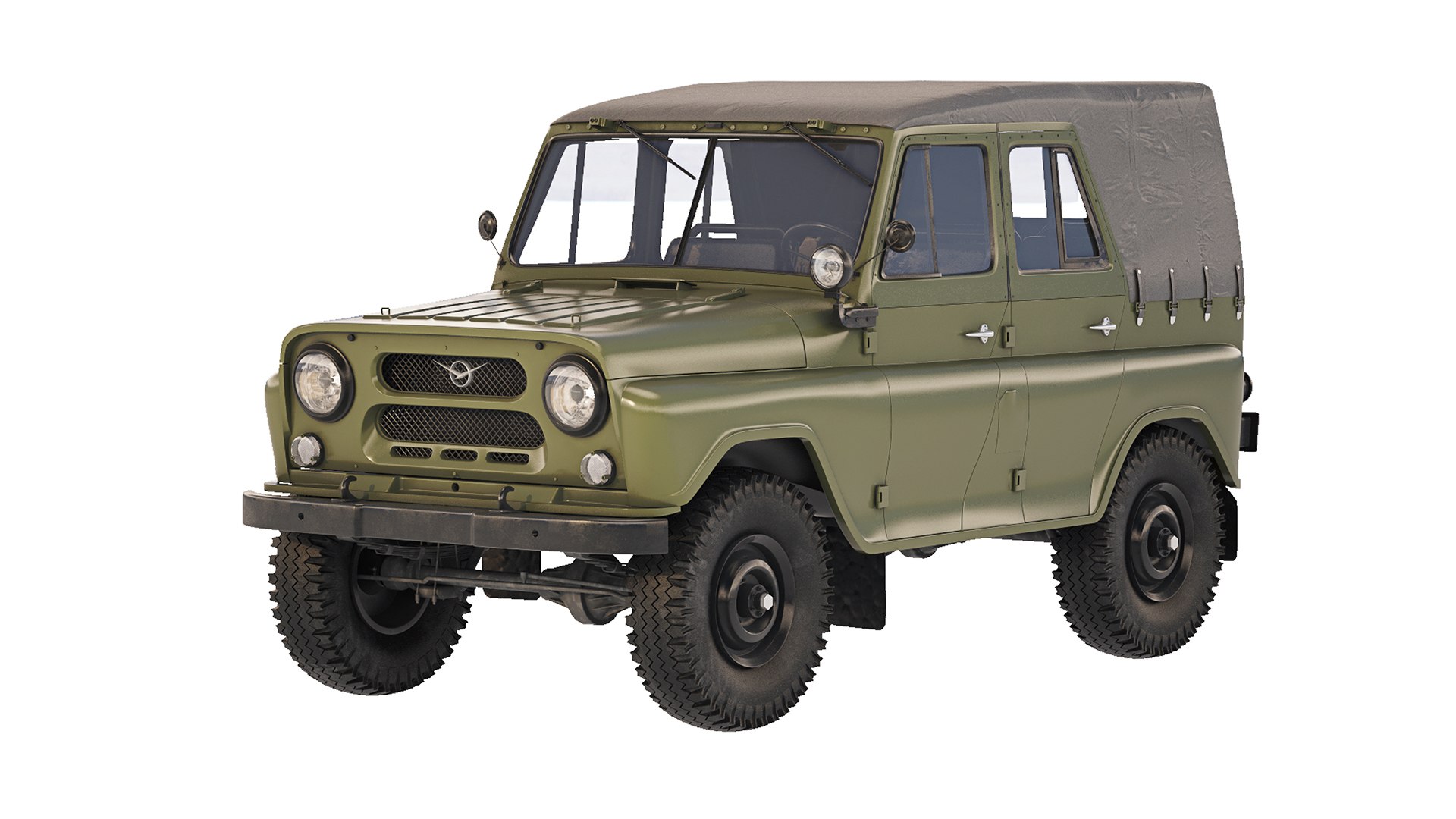 UAZ 469 1970 3D - TurboSquid 1895826