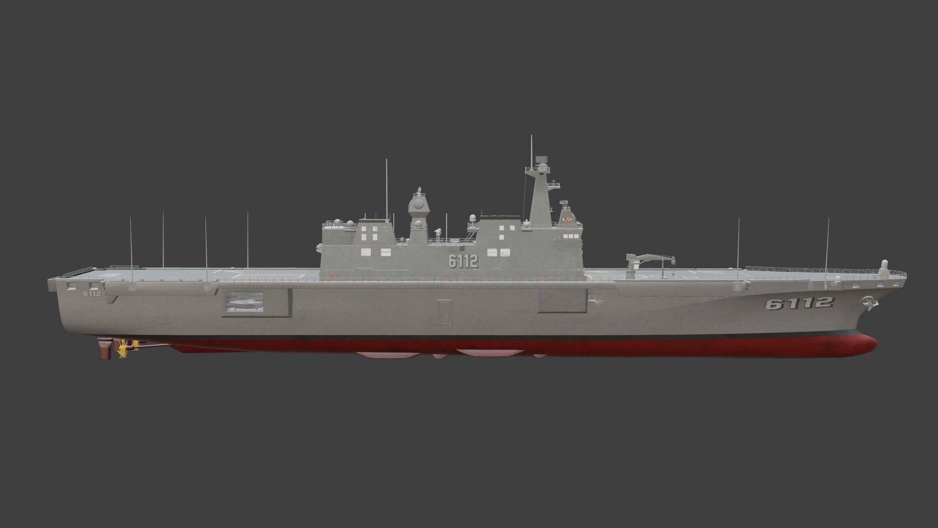 3D Large Transport Ship Marado Model - TurboSquid 2183263