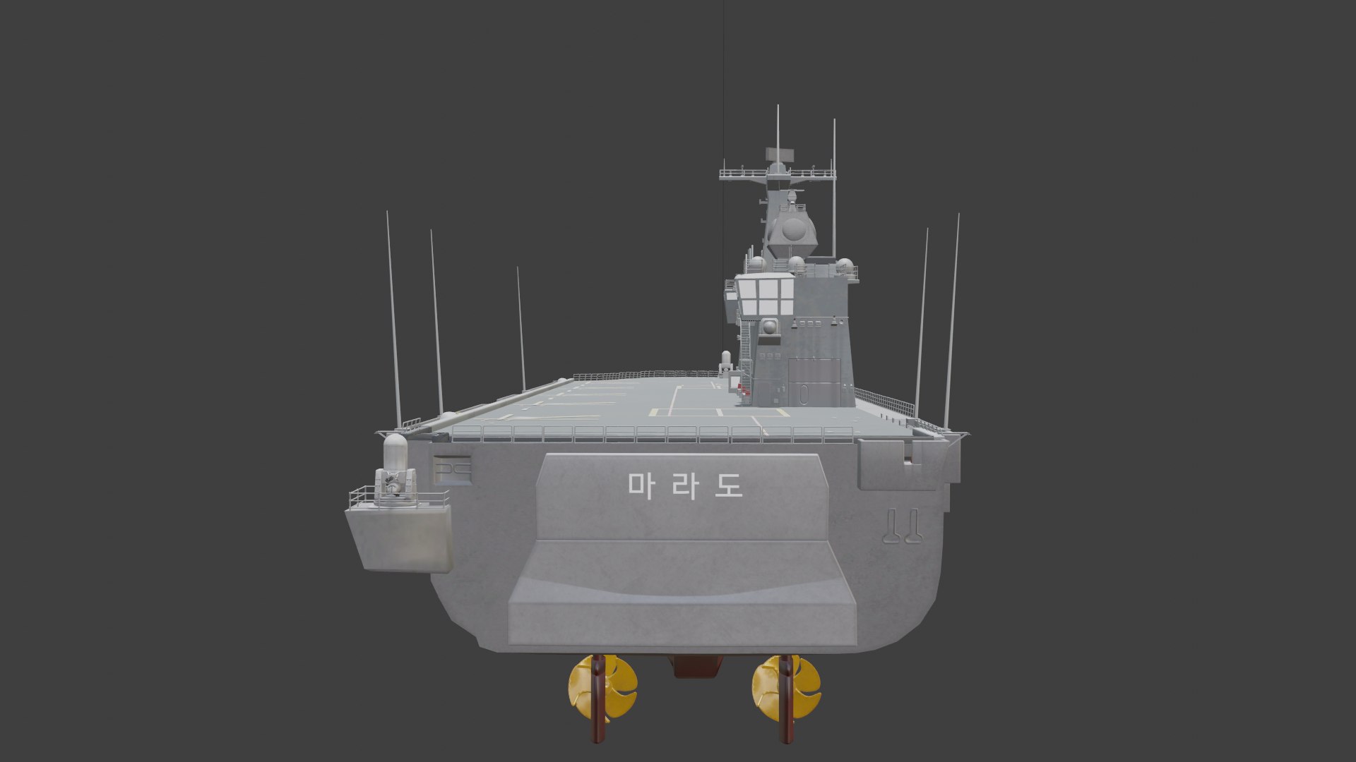 3D large transport ship marado model - TurboSquid 2183263