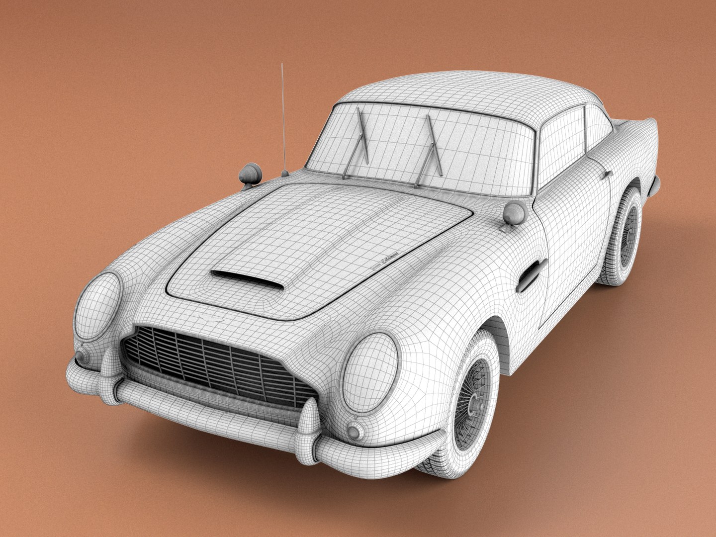 3D model 1963 aston martin db5 - TurboSquid 1652988