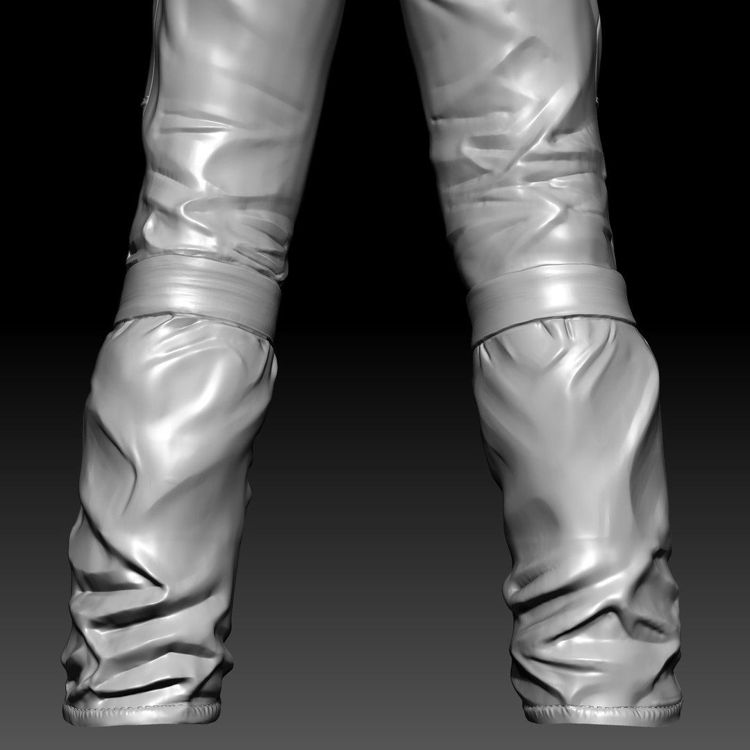Pants Zbrush 3d 3ds