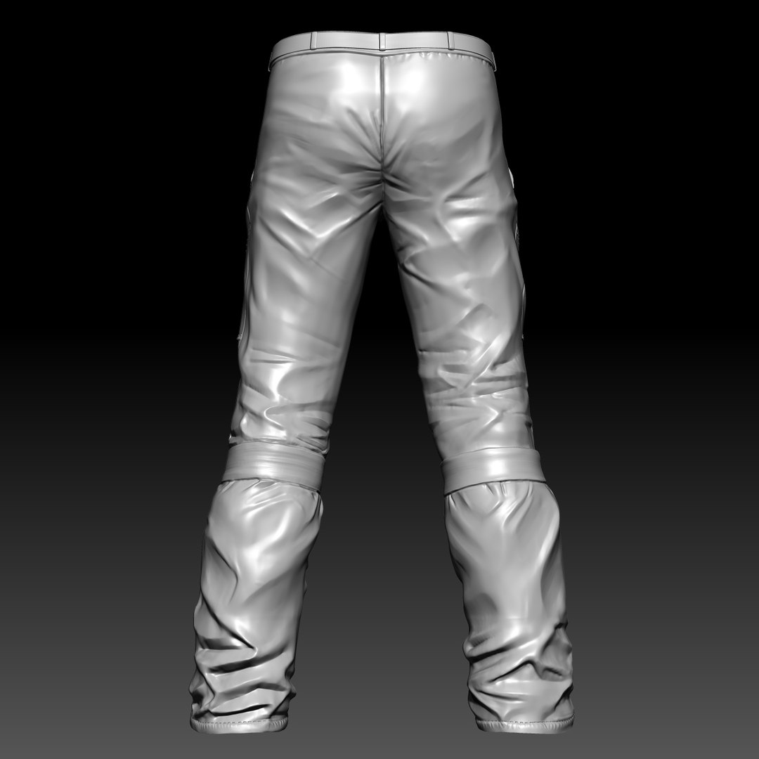Pants Zbrush 3d 3ds