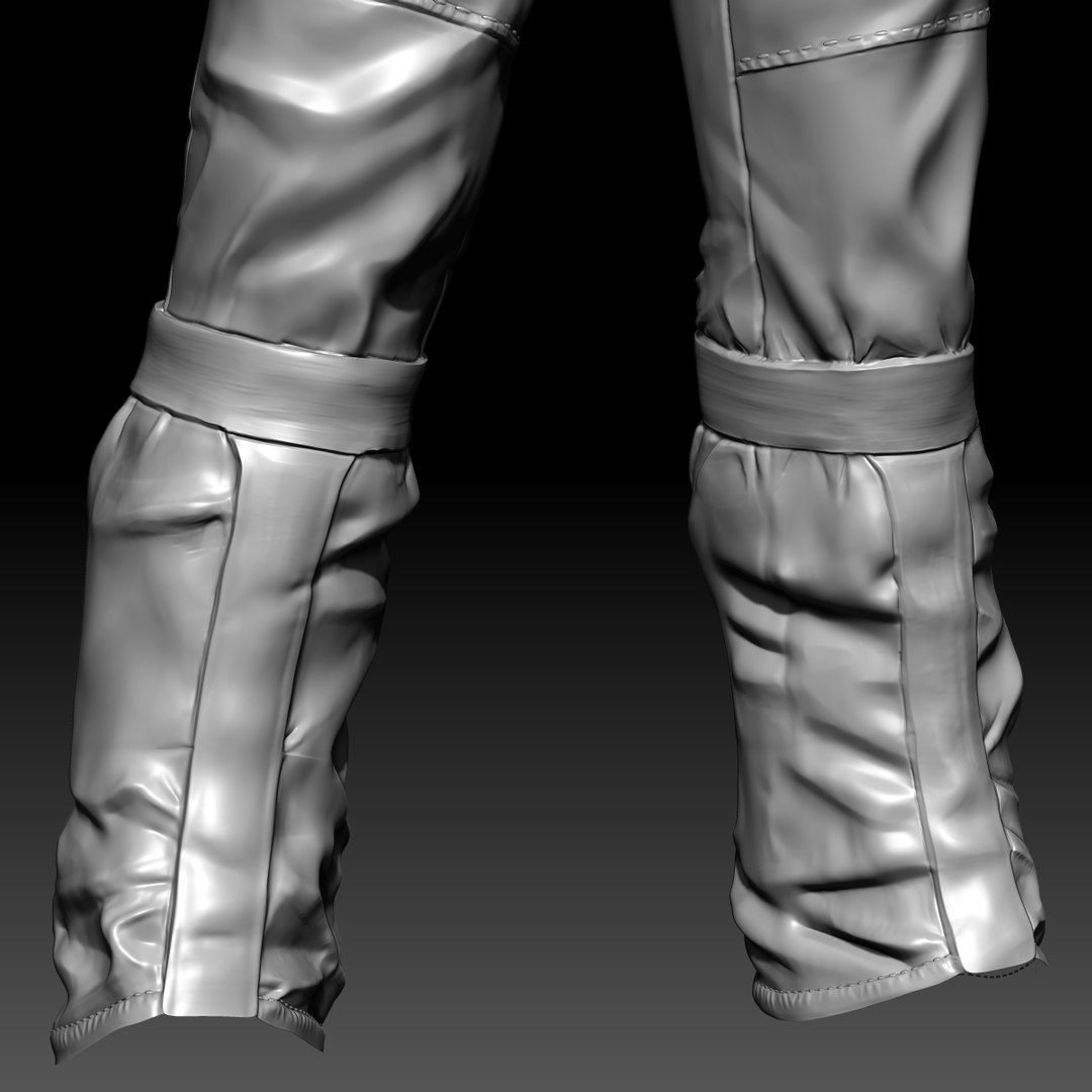 Pants Zbrush 3d 3ds
