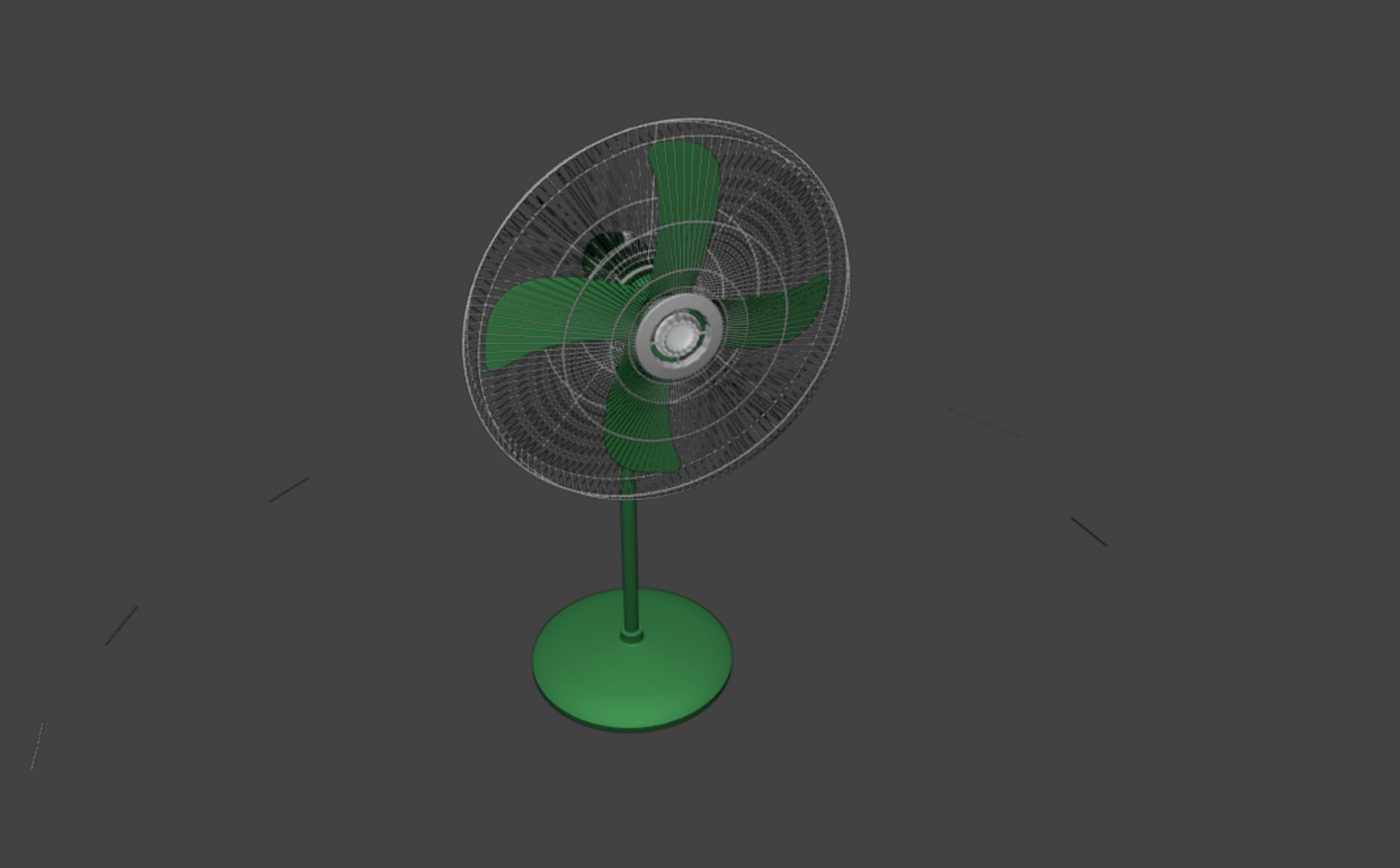 3D Stand Fan - TurboSquid 2050041