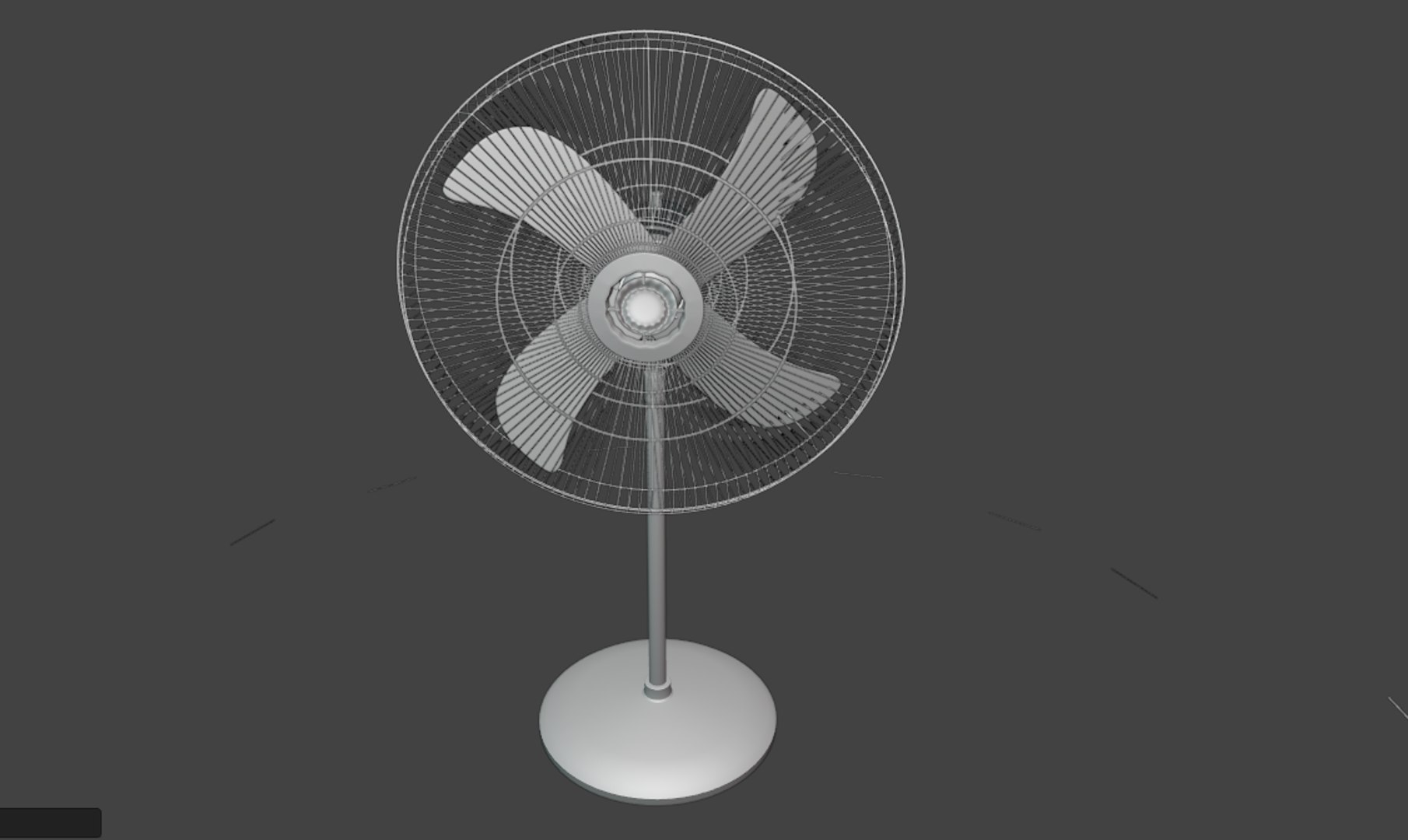 3D Stand Fan - TurboSquid 2050041