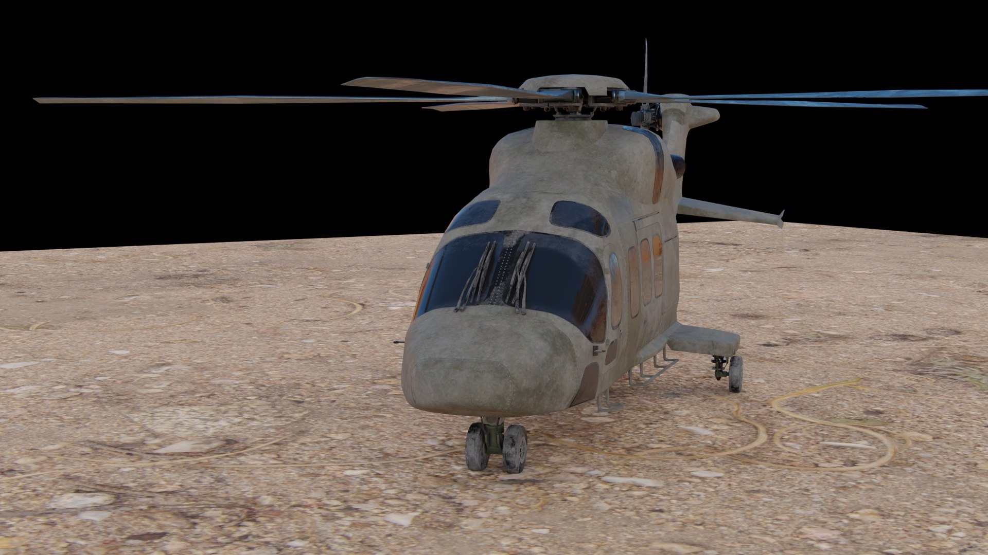 3D T625 GOKBEY HELICOPTER - TurboSquid 1725414