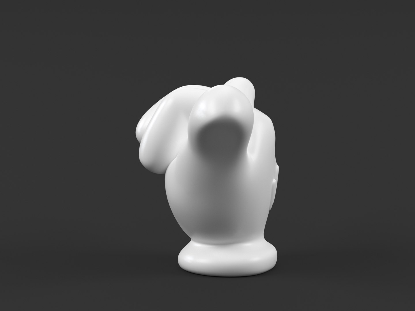Mickey Hand - Shaka 2 3D Model - TurboSquid 2457478