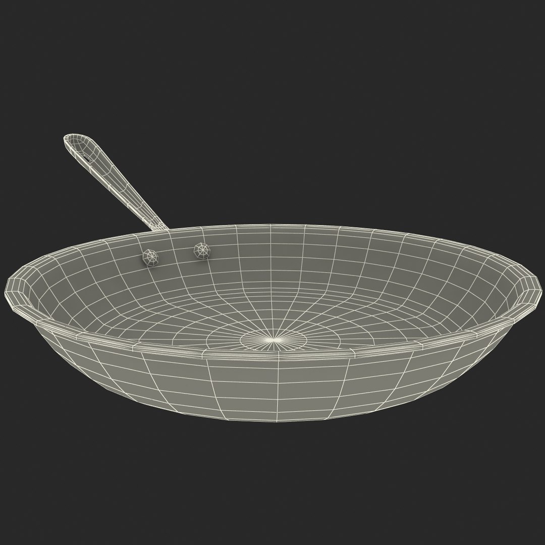 3d frying pan