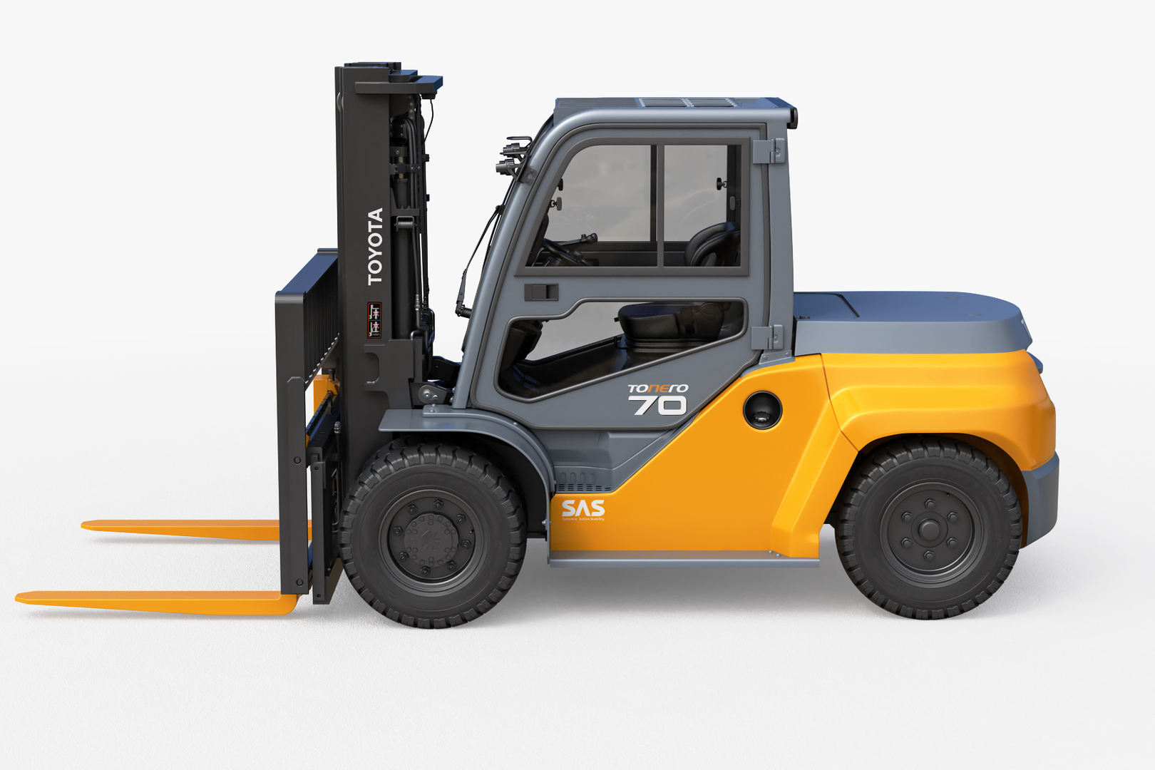 3D Toyota Tonero 70 Rigged Model - TurboSquid 1286716