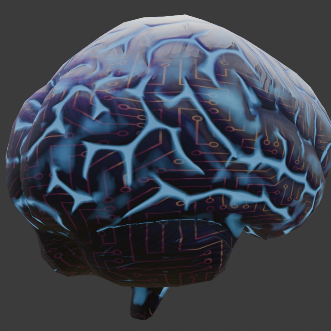 3D Model Cybernetic Brain - TurboSquid 2427867
