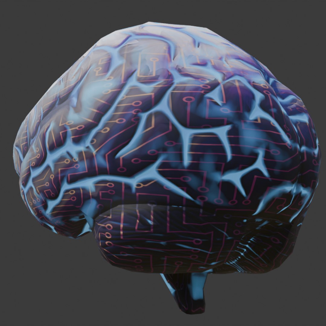 3D Model Cybernetic Brain - TurboSquid 2427867