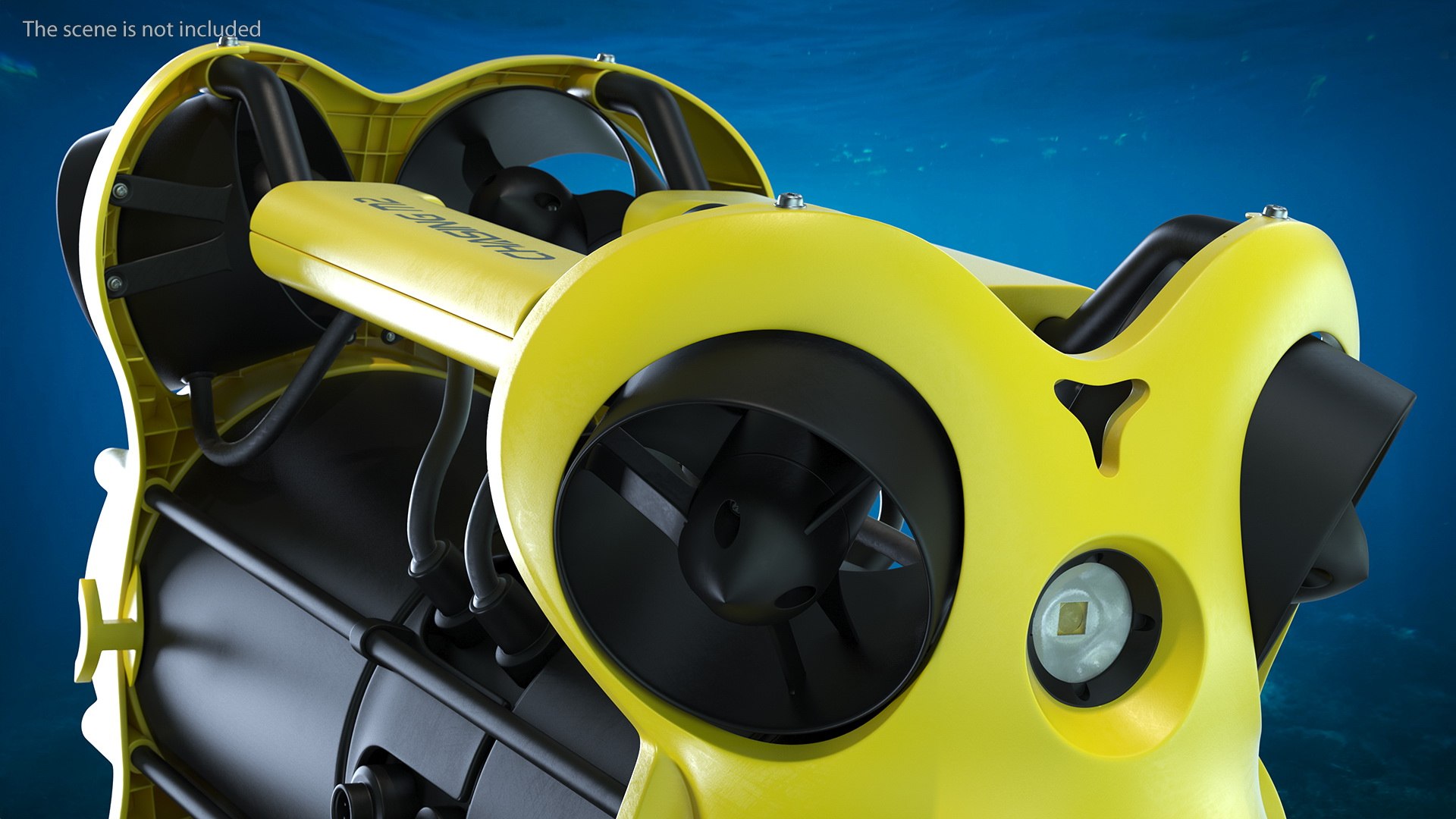 3D Model Chasing M2 Underwater Drone With Grabber Arm Rigged ...