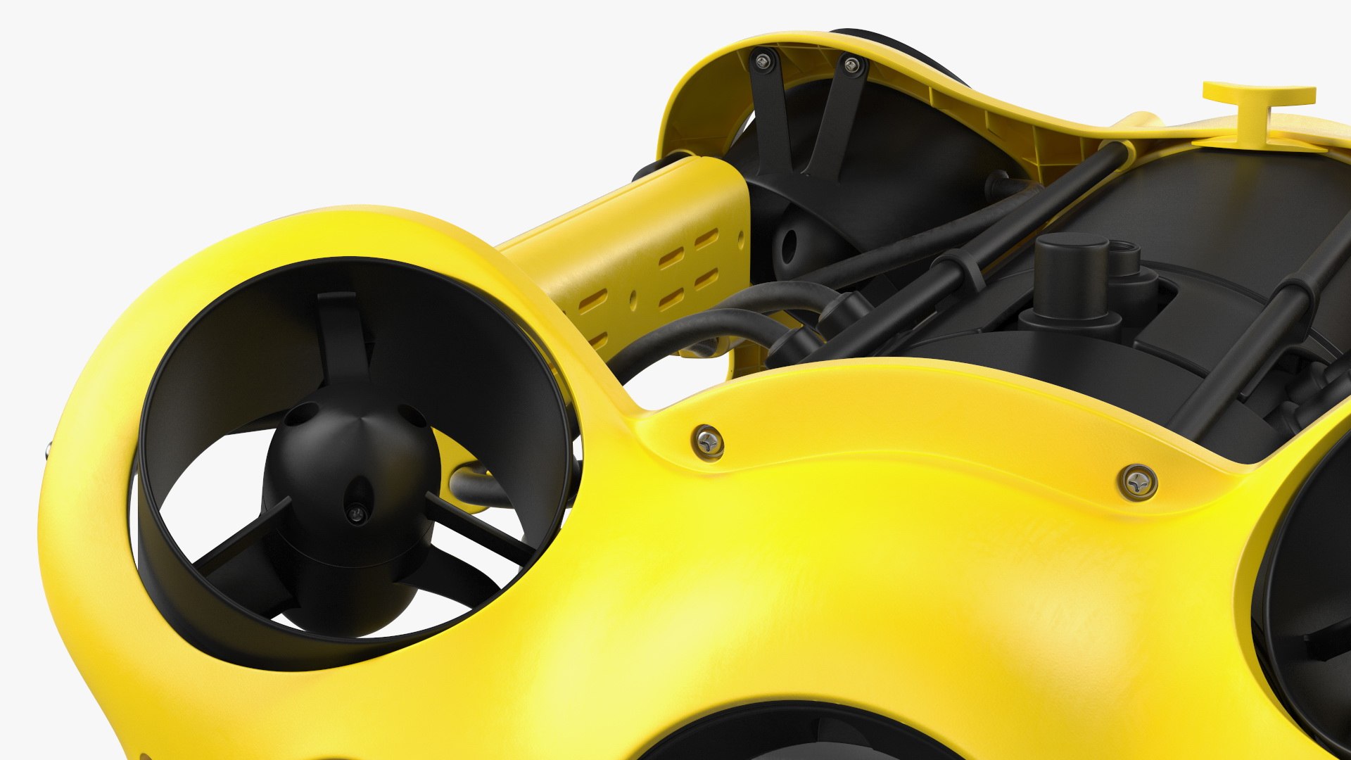 3D Model Chasing M2 Underwater Drone With Grabber Arm Rigged ...