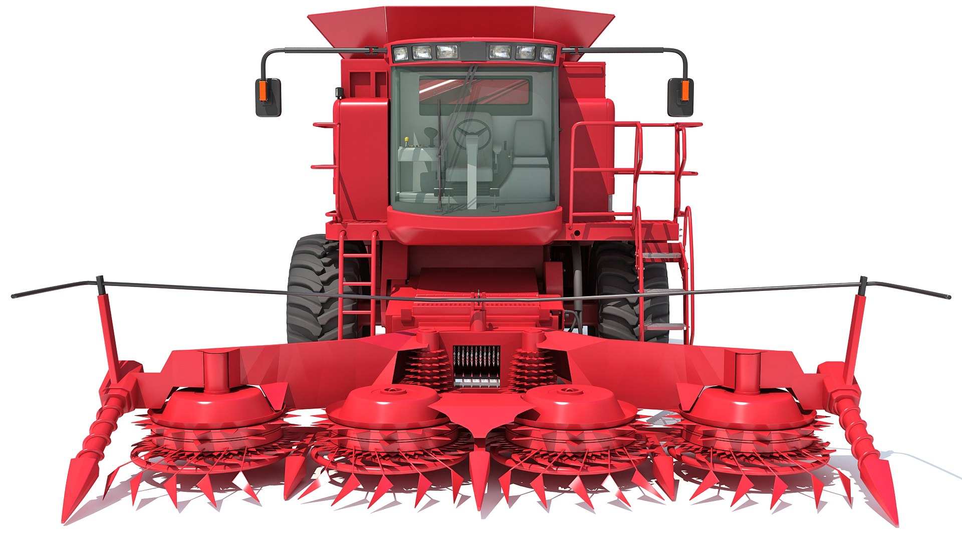 Combine harvester 3D model - TurboSquid 1508872