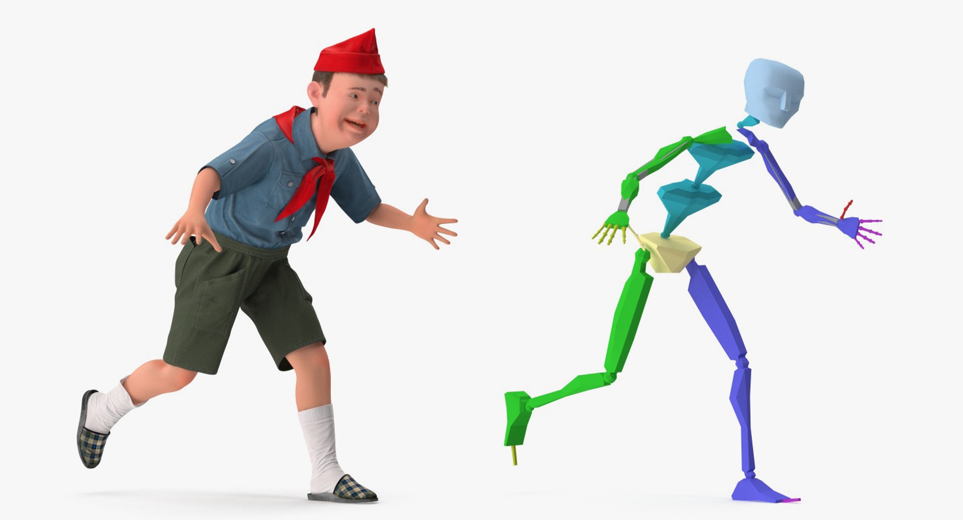 Realistic boy scout rigged model - TurboSquid 1312709