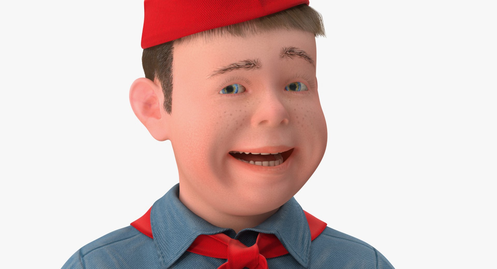 Realistic boy scout rigged model - TurboSquid 1312709