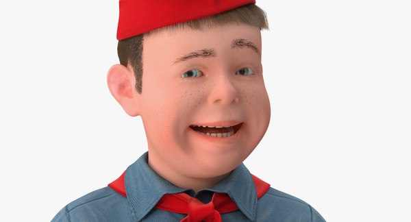 Realistic boy scout rigged model - TurboSquid 1312709