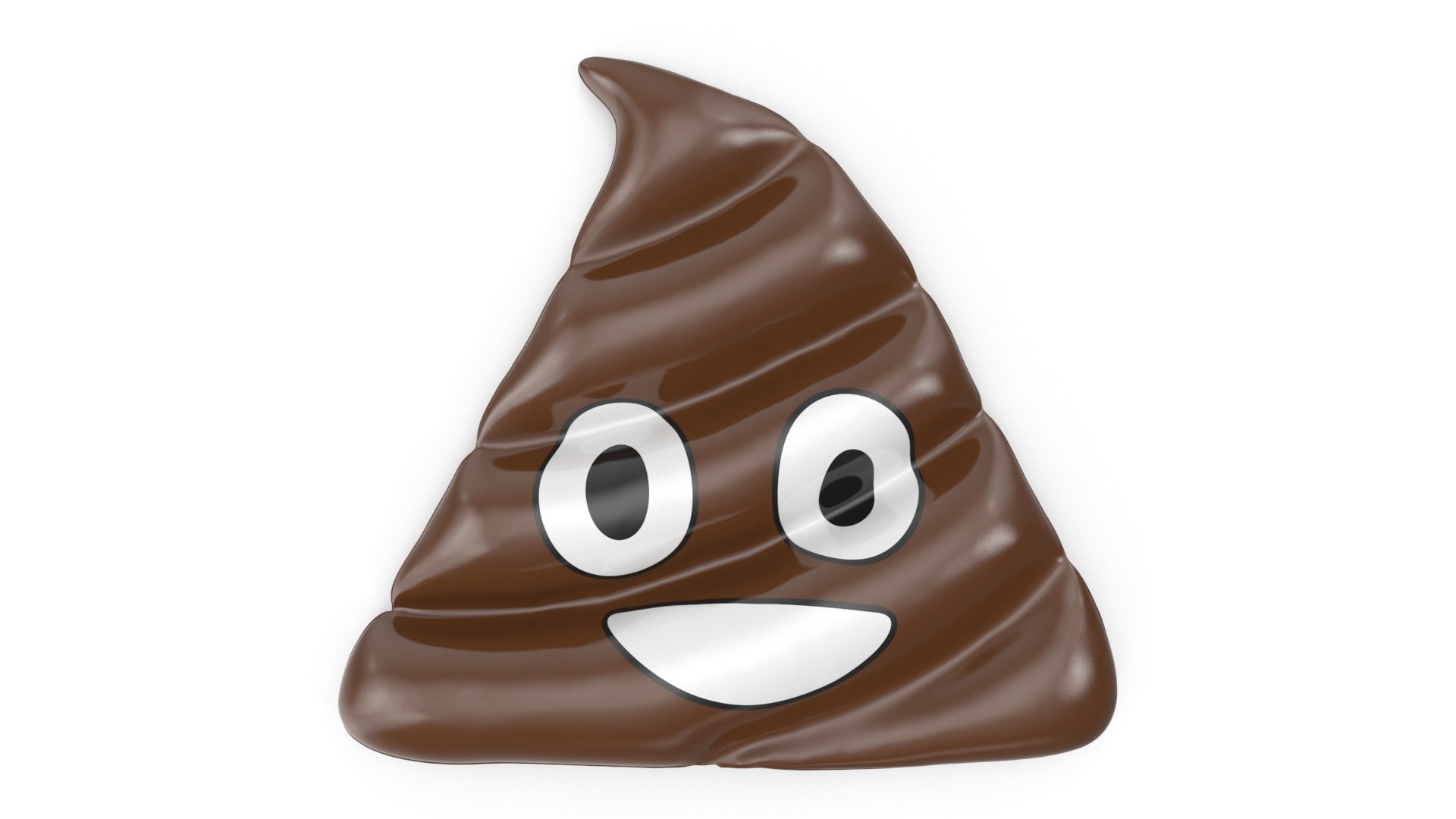 modèle 3D de Flotteur de piscine emoji caca géant - TurboSquid 1729890