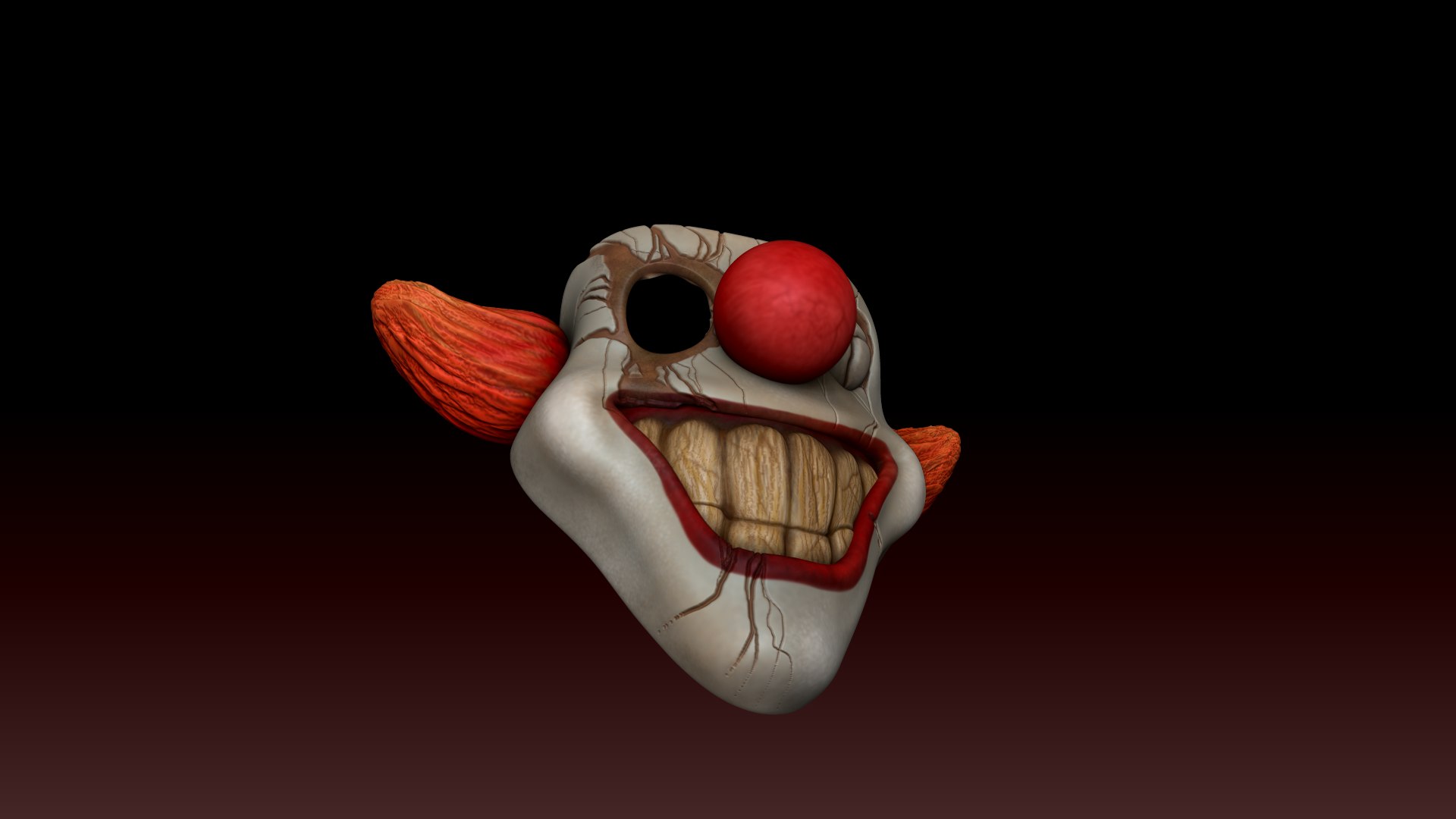 Sweet tooth terror halloween 3D model - TurboSquid 1627072
