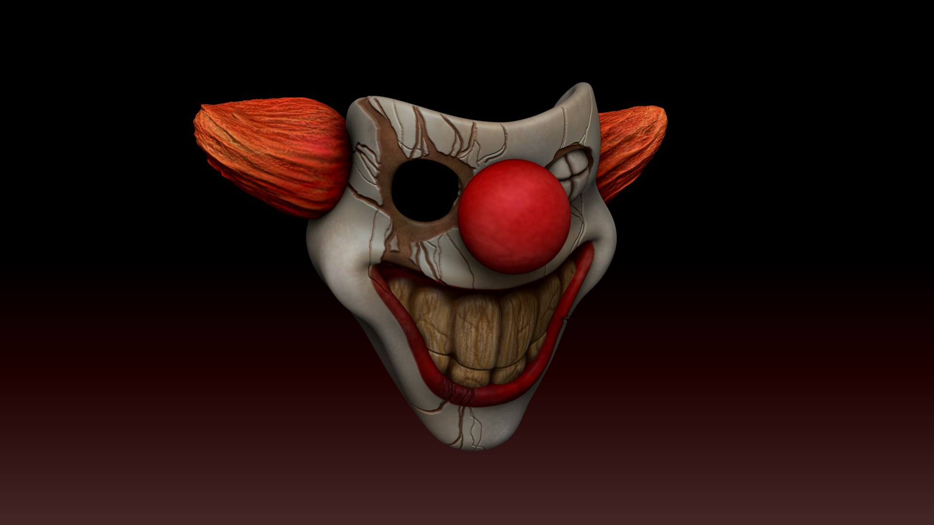 Sweet tooth terror halloween 3D model - TurboSquid 1627072