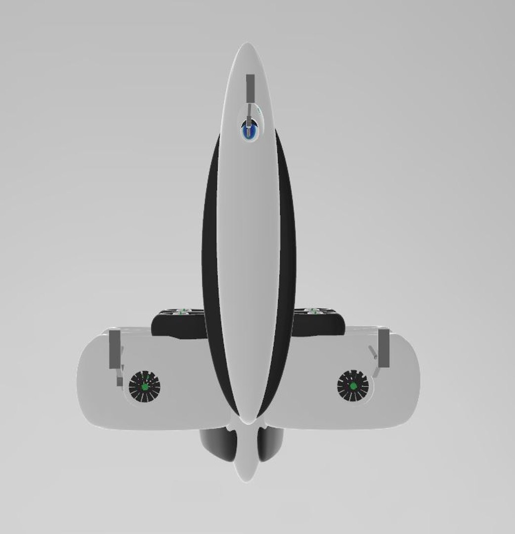 Avin futurista 3D model - TurboSquid 1359290
