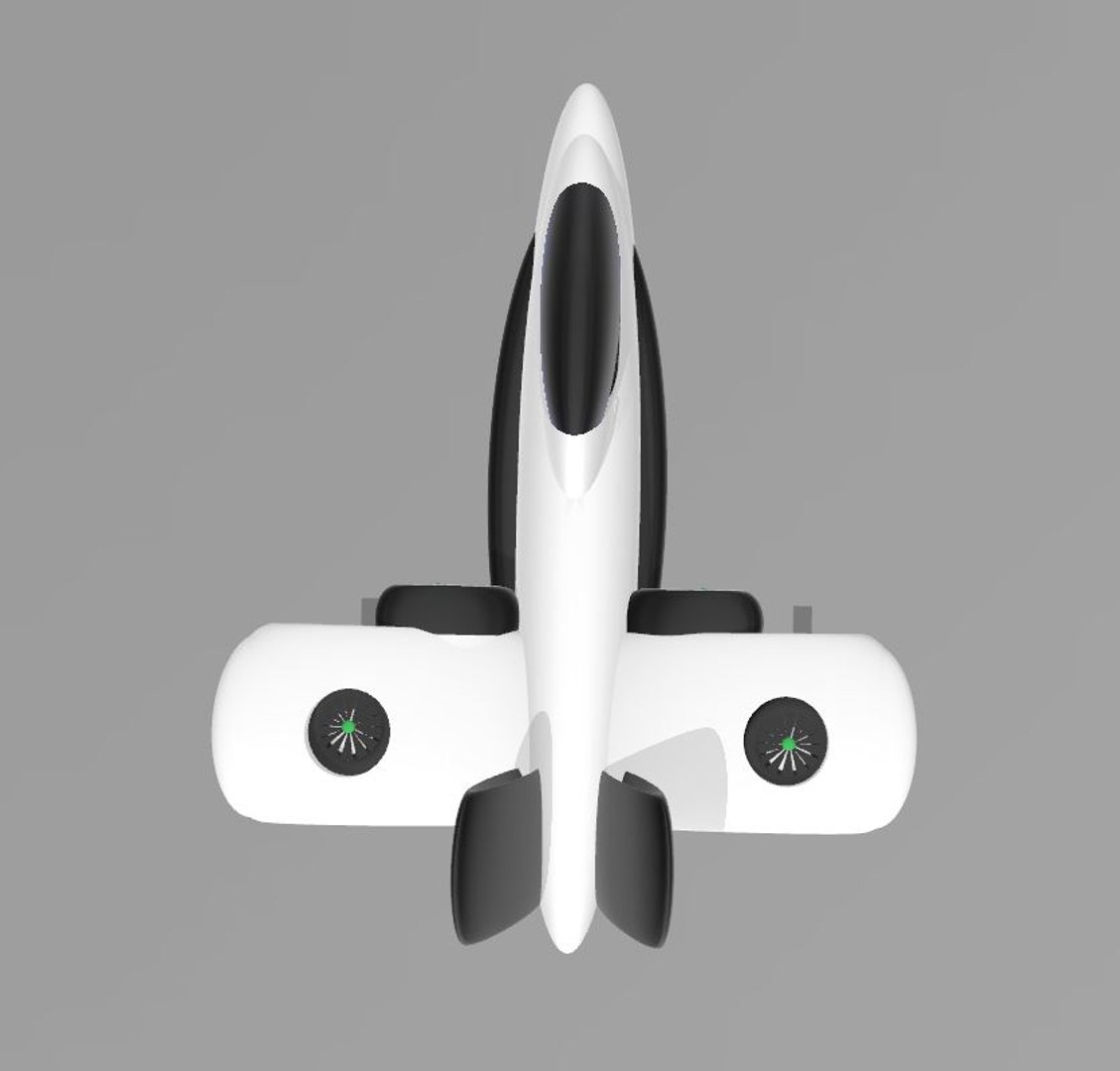 Avin futurista 3D model - TurboSquid 1359290