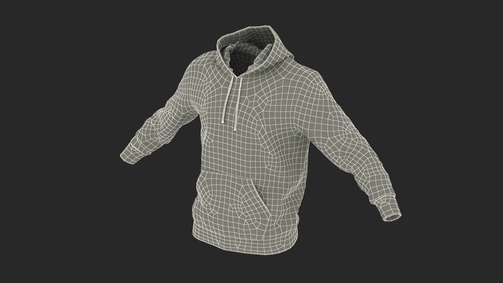 3D Hoodie Lowered Hood - TurboSquid 1443794